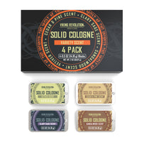 Solid Cologne - 4 Pack